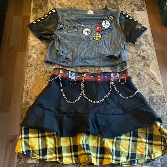 Spirit | Other | Adult Female Punk Rock Costume | Poshmark